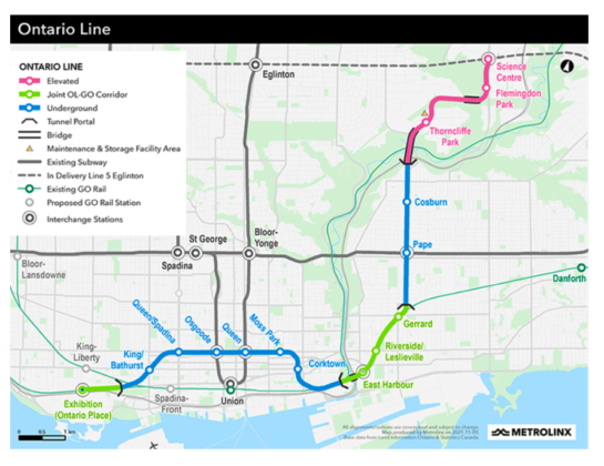 Two major Ontario Line works packages receive bids | GTA Construction ...